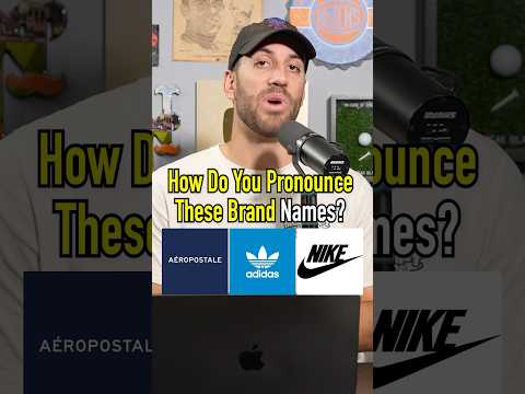 How Do You Pronounce These Brand Names! Do You Agree? #shorts #brand #nike #adidas #sports #world
