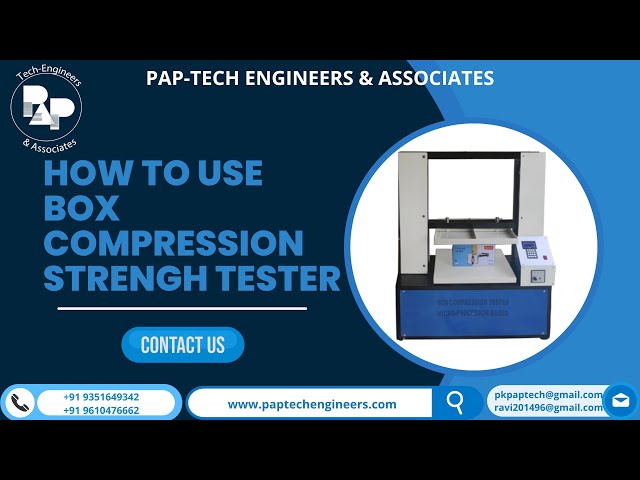 Box Compression Tester - Box Compression Tester 1000 X 1000MM ...