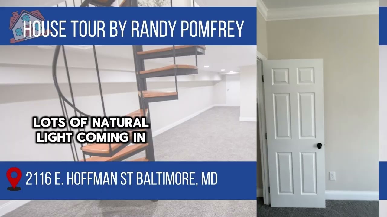 House Tour: Inside 2116 E. Hoffman St, Baltimore MD with Randy Pomfrey | The Pomfrey Team