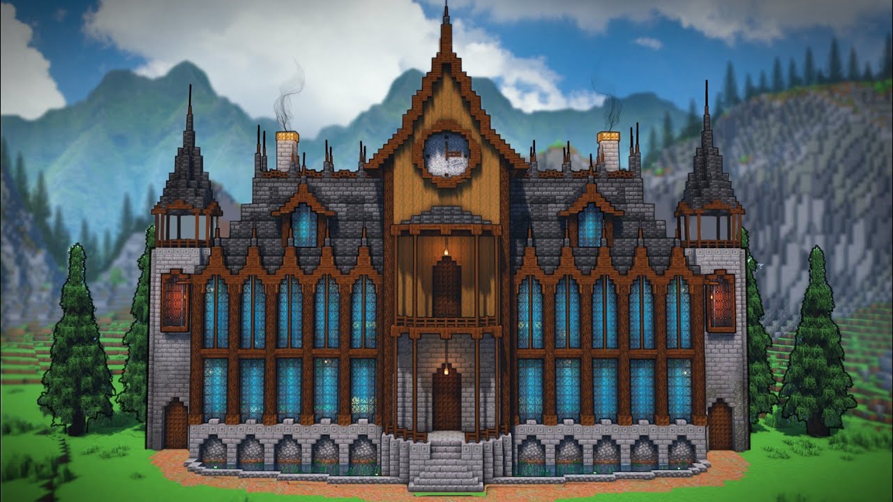 Minecraft: How To Build A Victorian Greenhouse | Tutorial - Minecraft ...