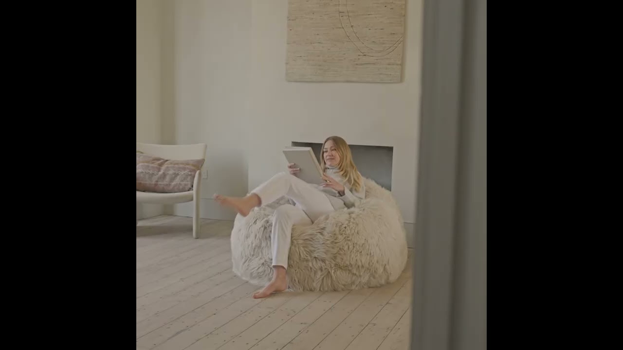 Sheepskin Beanbag | Hyde & Hare