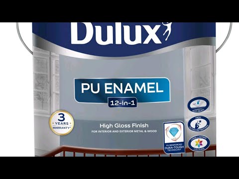 Dulux PU Enamel 12 in 1 | Dulux Paints kallai | Kanishka paint shop | PU satin Available