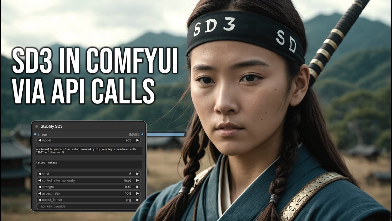 Stable Diffusion 3 via API in comfyUI - Stable Diffusion Experimental