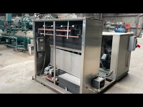 Genemco - Artic-Temp Stainless Steel 1500RCU Plate Ice Maker (Halocarbon (Freon) Refrigeration)