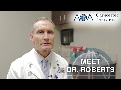AOA Orthopedic Specialists - Meet Dr. Mills Roberts