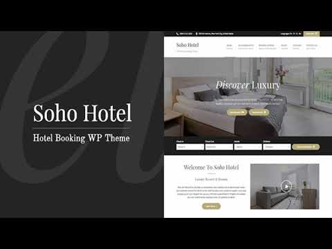 Soho Hotel Booking - Hotel WordPress Theme | Themeforest Website Templates and Themes
