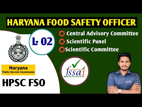 Scientific Panel | Scientific Committee| Central Advisory Committee| HPSC FSO L-02 | Haryana FSO