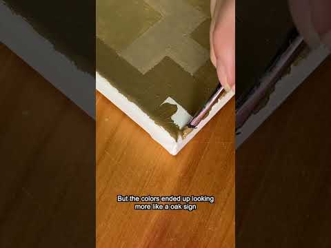 DIY Minecraft hanging sign