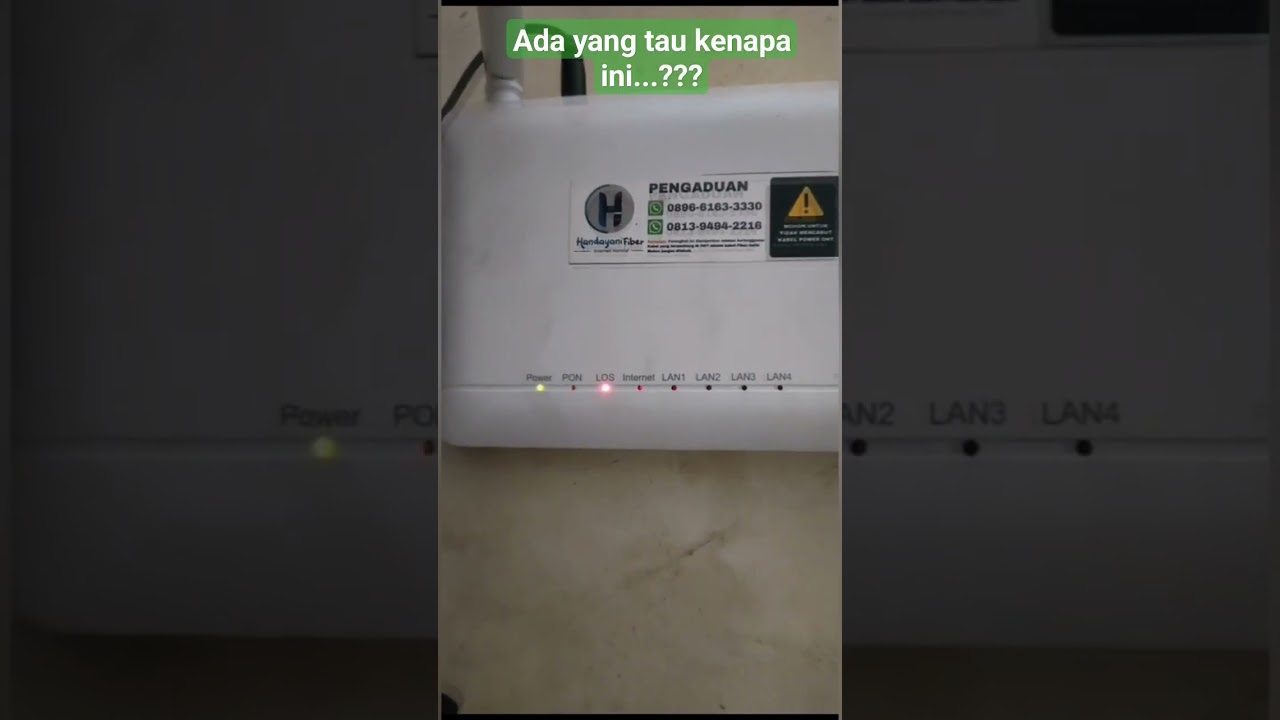 Wifi loss, wifi tidak ada internet