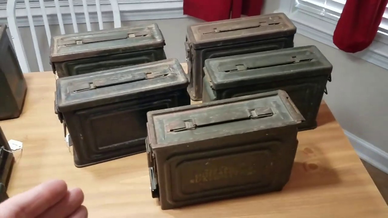 How To Identify World War Two Ammo Boxes