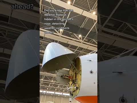 This Airplane Radar Detects the Weather | Aircraft Weather Radar