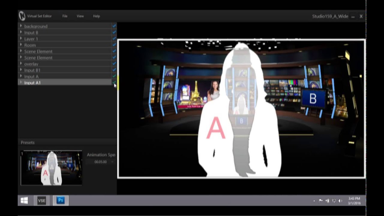 NewTek Virtual Set Editor Tutorial