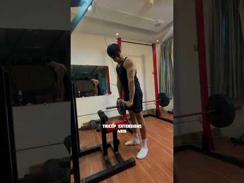 Day 135 Back & Triceps #aesthetic #gymroutine #fullbodyworkout #sports #workout #motivation #tricep