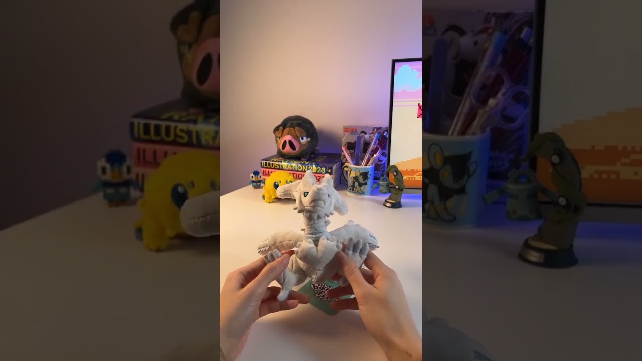 Pokémon Fit Gen 5 Plushies! Joltik, Reshiram & Zekrom!