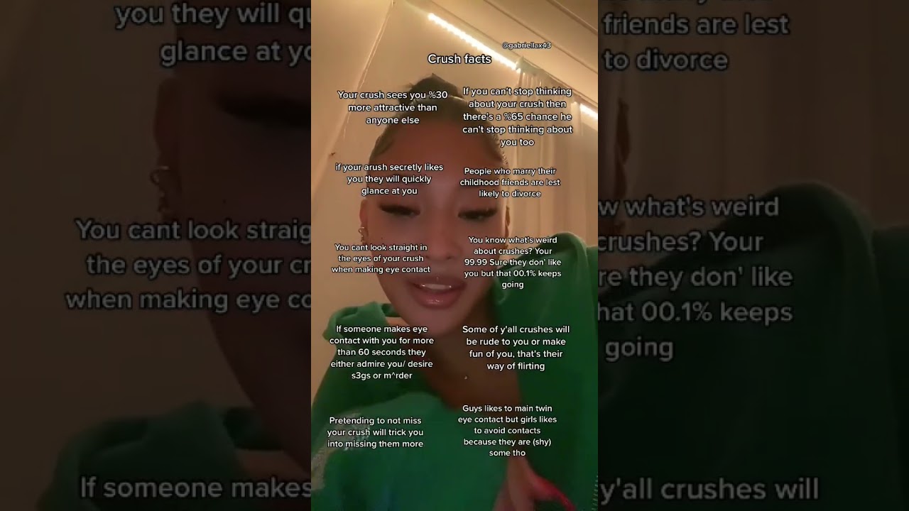 crush facts 😍 #lolabekka #aesthetic #advice #tips #love #crush #facts