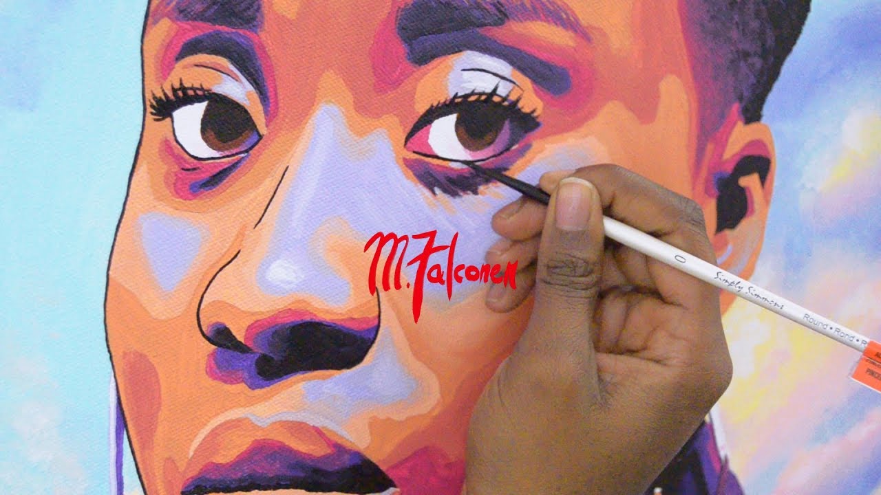 Self Portrait | Time Lapse Painting