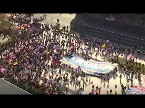 Million MAGA March protests in Washington DC