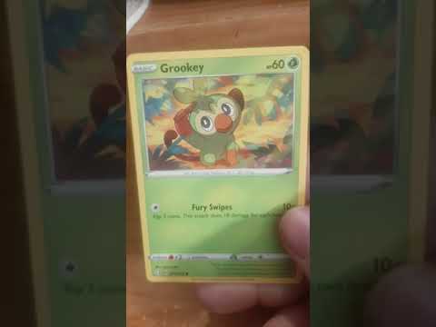 Grookey Pokemon Card