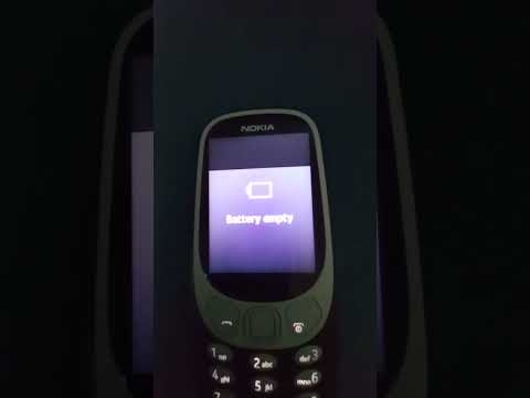 Nokia 3310 (2017) Battery Empty