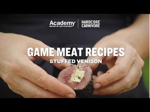 Game Meat Recipes | Stuffed Venison with Hardcore Carnivore