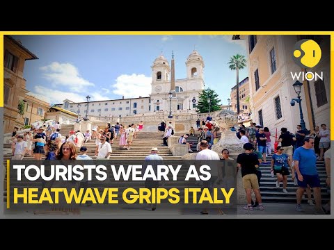 Italy suffers excruciating heatwave amidst tourist influx | WION Climate Tracker