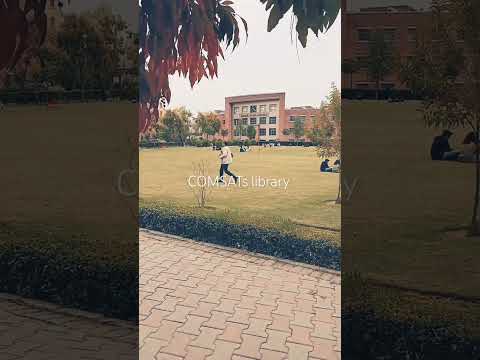 COMSATs Islamabad library ⭐🍃🍁#trending #comsats #comsatsislamabad #comsatsuniversity #hostel