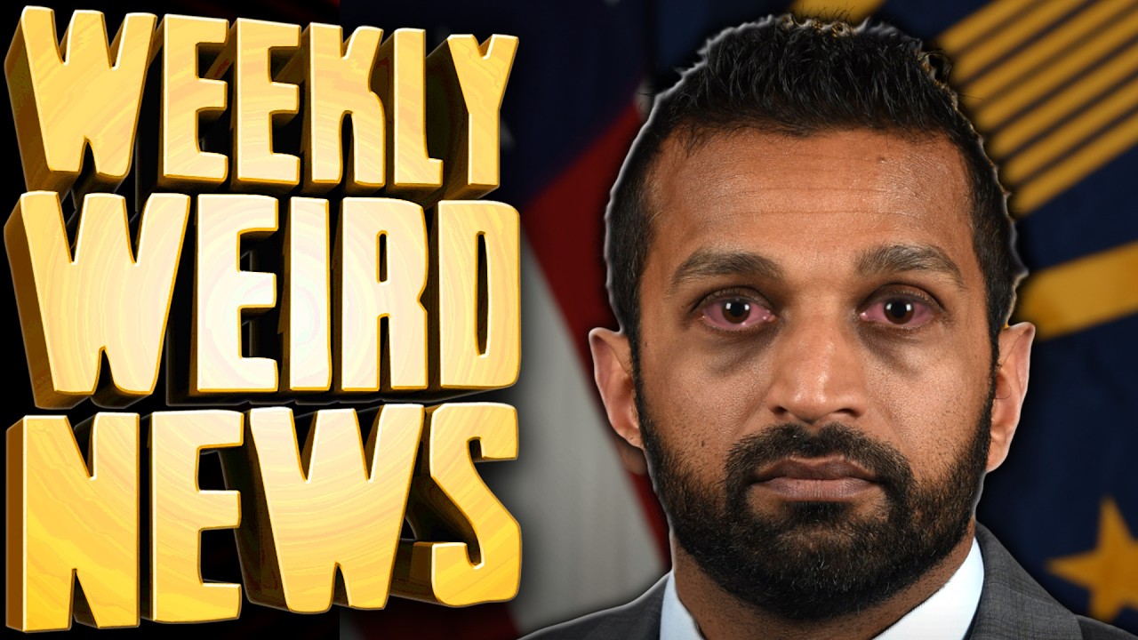 Kash Patel is a Paranoid Drunk Who Sucks at His Job - Weekly Weird News