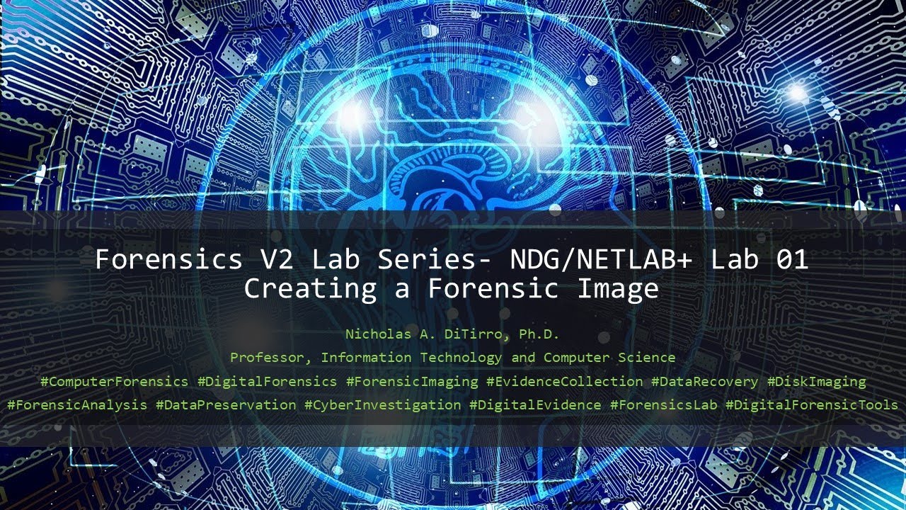 NDG/NETLAB+ Forensics Lab 01 - Creating a Forensic Image