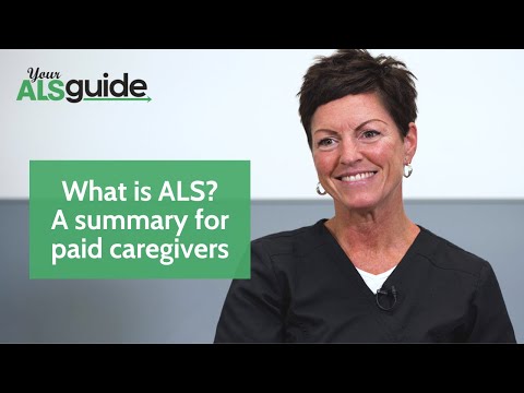 What is ALS? A summary for paid caregivers