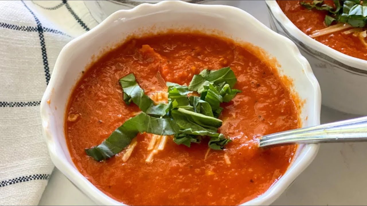 Copycat Panera Tomato Soup Recipe