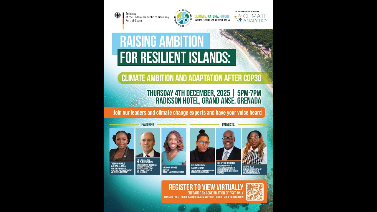 German-Caribbean Climate Talks : GRENADA