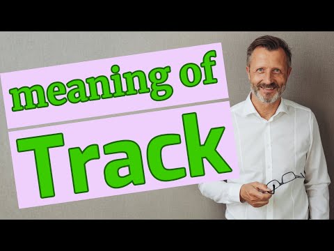 Track | Meaning of track