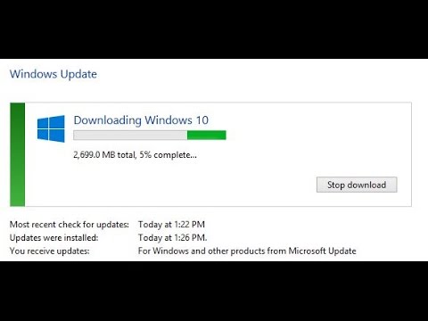 Windows 10 force start downloading today (7/29/2015)
