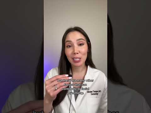 Sleep position + facial asymmetry