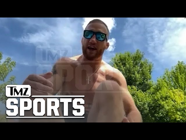 Justin Gaethje exclaims after casting his vote for Donald Trump: "Proud ...