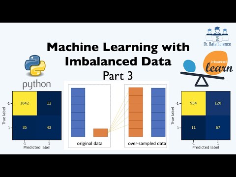 Machine Learning with Imbalanced Data - Part 3 (Over-sampling, SMOTE, and Imbalanced-learn)