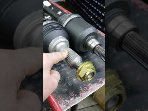 Driveshaft Shop axle install day