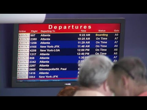 Delays for Delta Airlines after system outage