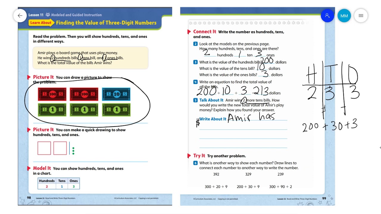 iReady Unit 2 Lesson 11 Video 2