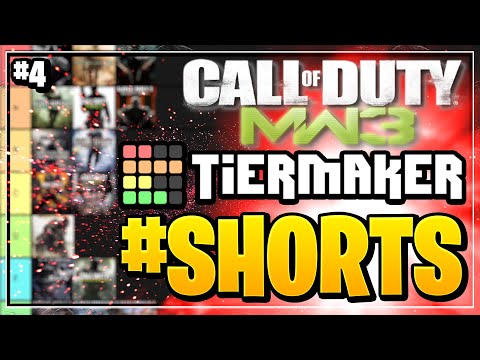 RANKING EVERY MW3 MAP! (Tier List) | Tier List Shorts