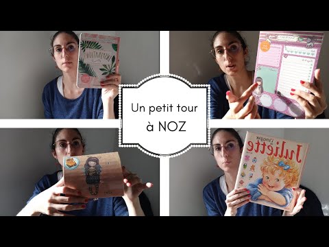 Magasin NOZ : petits achats (livres pour enfants, marque SANTORO Gorjuss...)