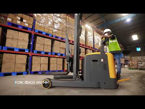 Nilkamal Material Handling Equipment - Nilkamal Electric Reach Stacker ...