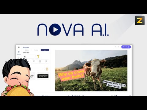 NOVA AI Review: AppSumo Lifetime Deal | Online Video Editing Tool