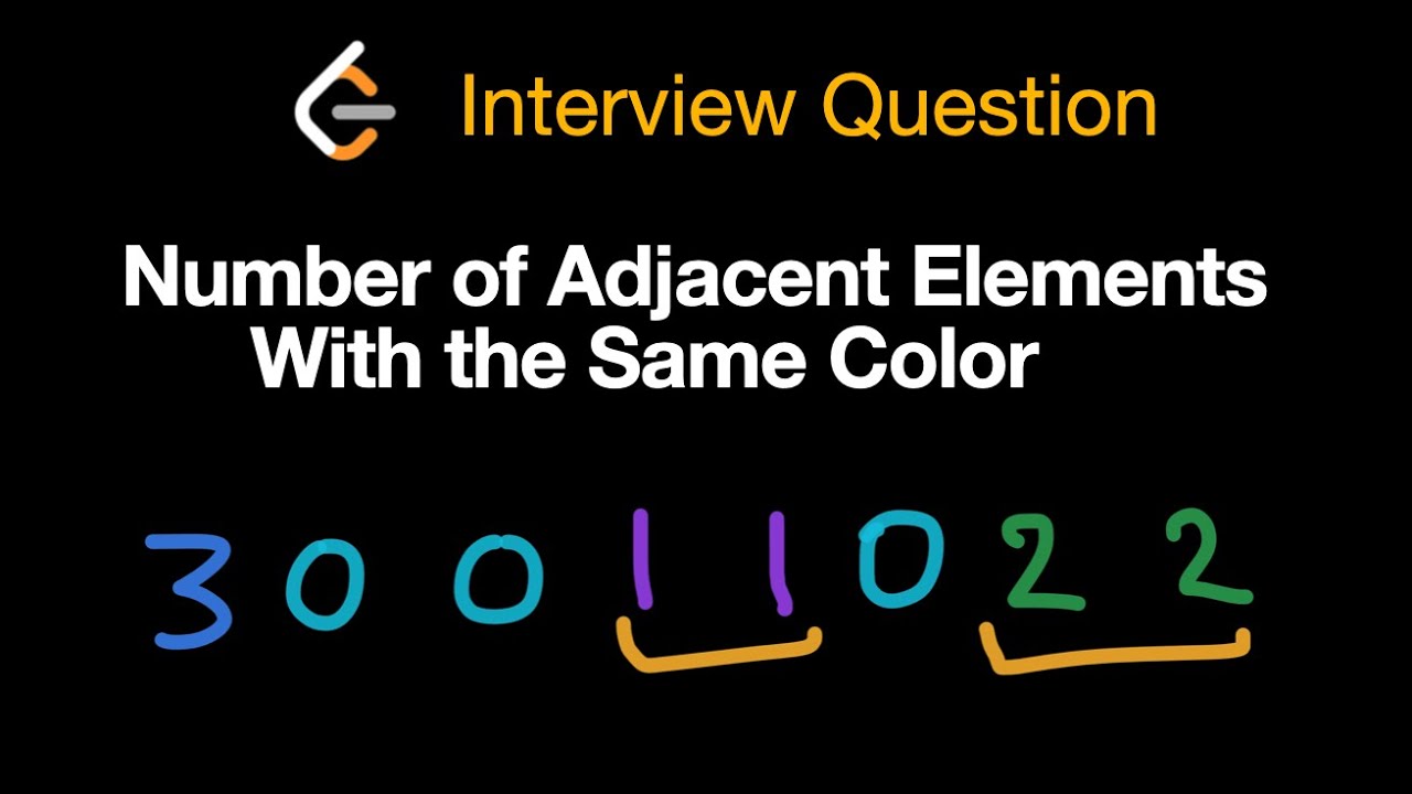 Number of Adjacent Elements With the Same Color - Leetcode 2672 - Python