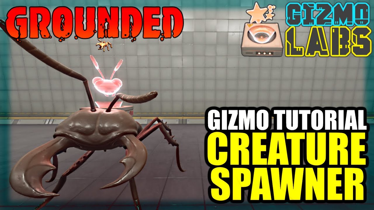 Grounded Playgrounds Tutorial: How to use the Creature Spawner Gizmo!