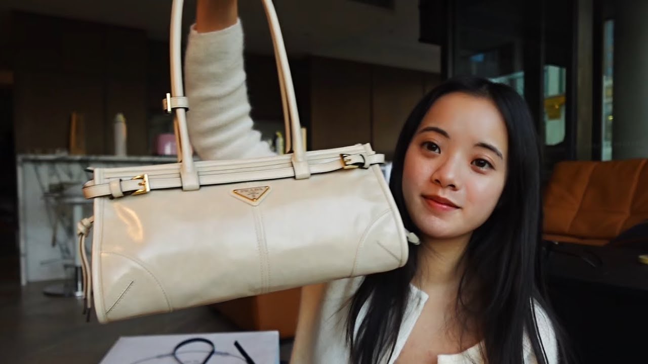 PRADA Bonnie Medium Leather Handbag | REVIEW AND UNBOXING 📦 