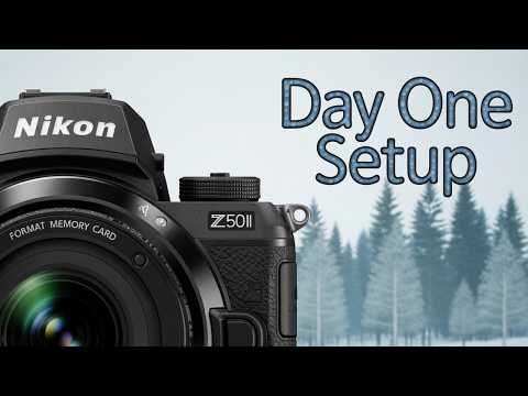 Nikon Z50 II: First day setup (1784)