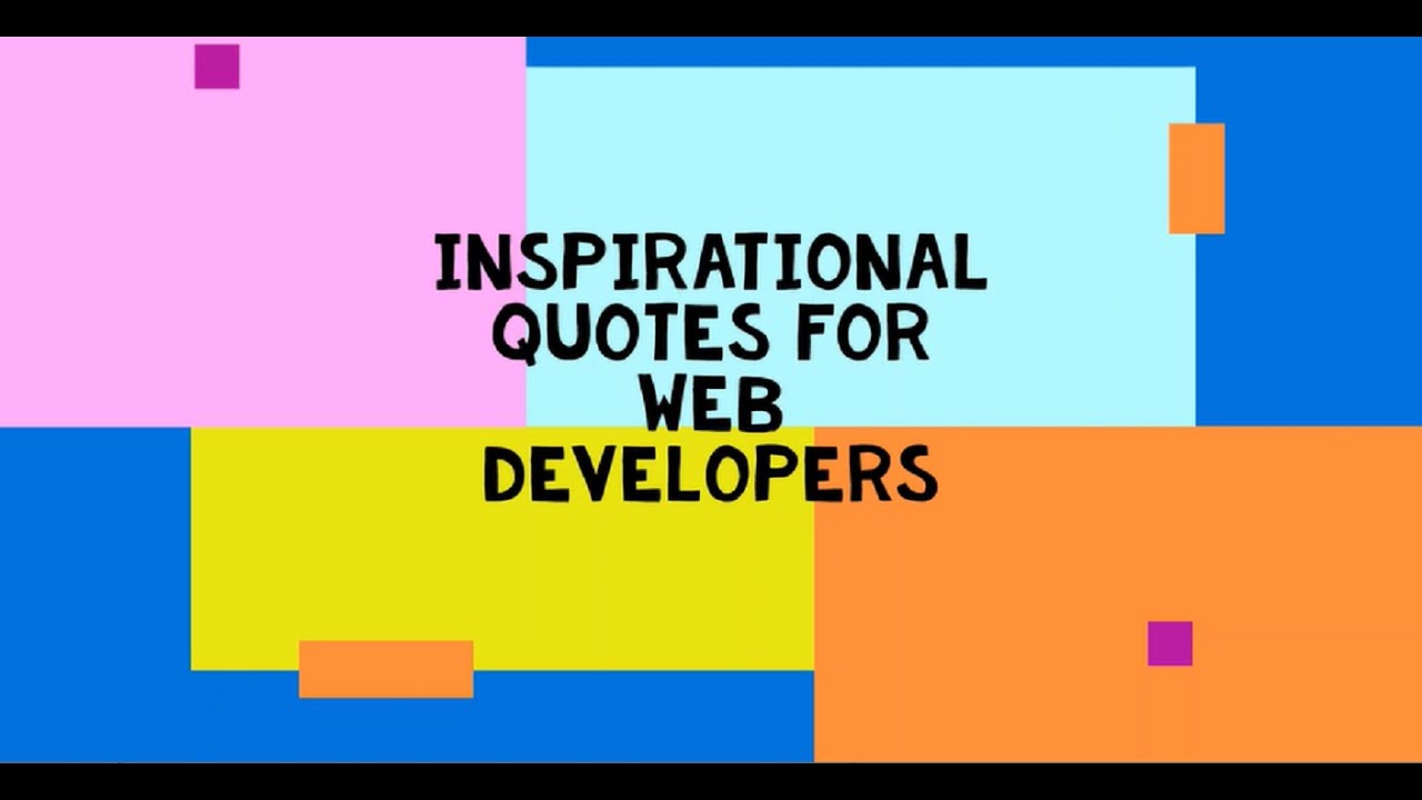 Inspirational Quotes for Web Developers