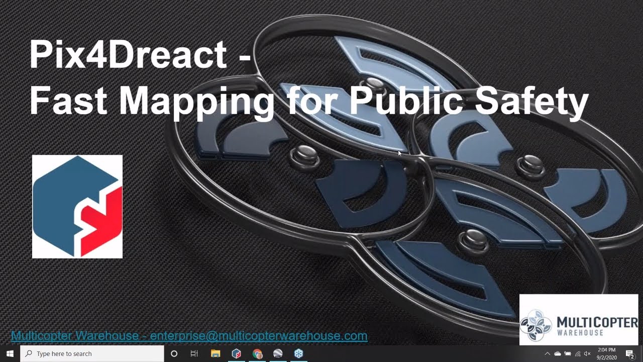 Fast Mapping with Pix4Dreact
