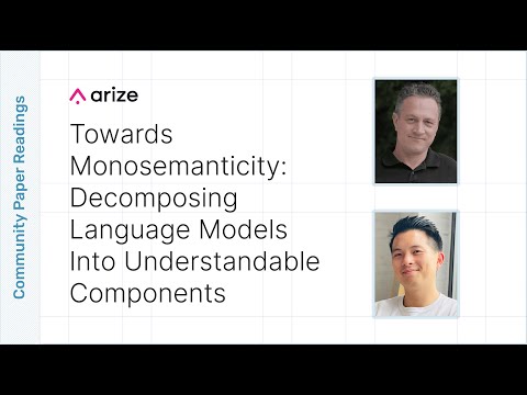 Towards Monosemanticity: Decomposing Language Models Into Understandable Components